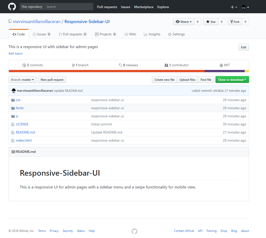 Responsive Sidebar Template — Steemit