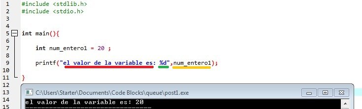 Tutorial #1 C: Declaración de variables, asignación, constantes y tipos ...