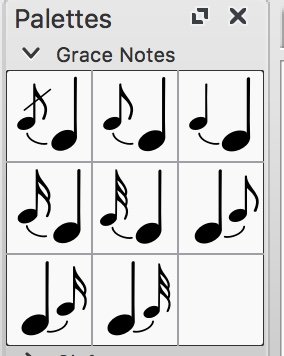 MuseScore - Grace Notes — Steemit