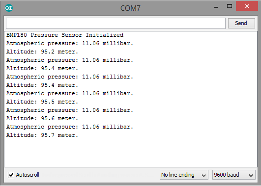 BMP180 Barometric Pressure Sensor Arduino Library Setup and Functions ...