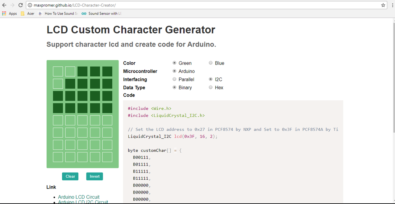 arduino BIG Digits 0-99 with i2c 16X2 LCD — Steemit