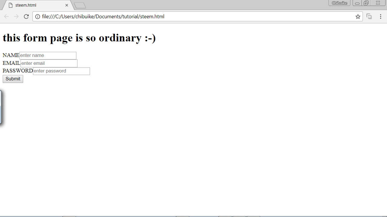 HOW TO VALIDATE FORM INPUTS BEFORE SUBMISSION USING PHP. — Steemit