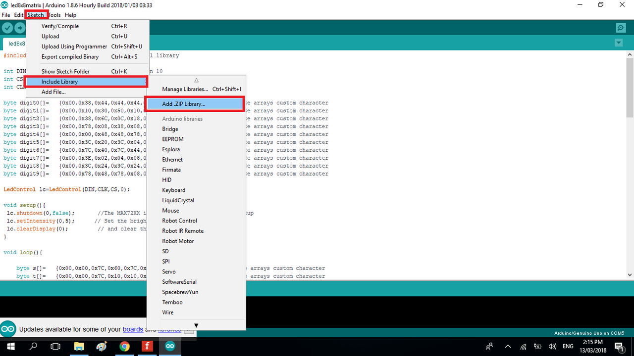 build custom characters using pixeltomatrix to MAX7219 Driven Led matrix — Steemit