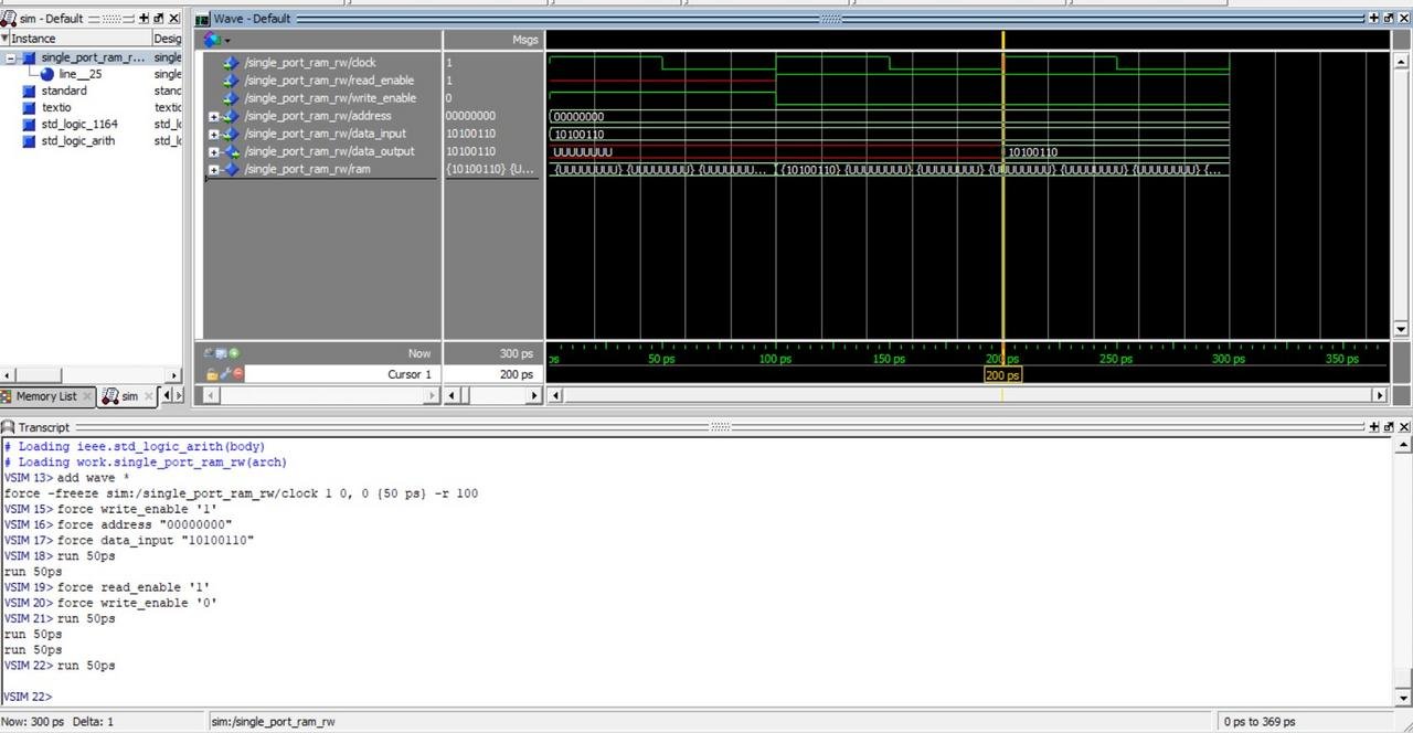 Logic Design - How to write simple RAM in VHDL — Steemit