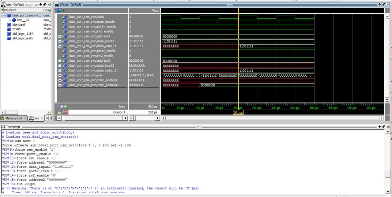 Logic Design - How to write simple RAM in VHDL — Steemit