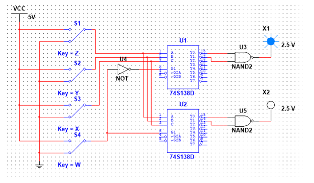 Logic Design - Multiplexer, Encoder and Decoder Circuits in Multisim ...