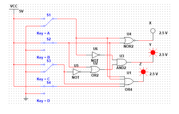 Logic Design - Multiplexer, Encoder and Decoder Circuits in Multisim ...