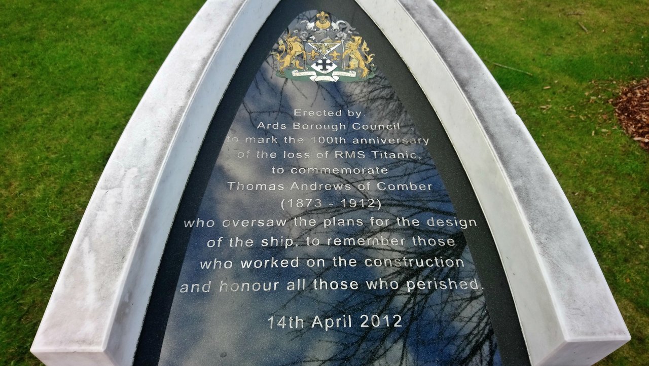 My 2018: A Tour Around my town Comber, where the famous Thomas Andrews ...