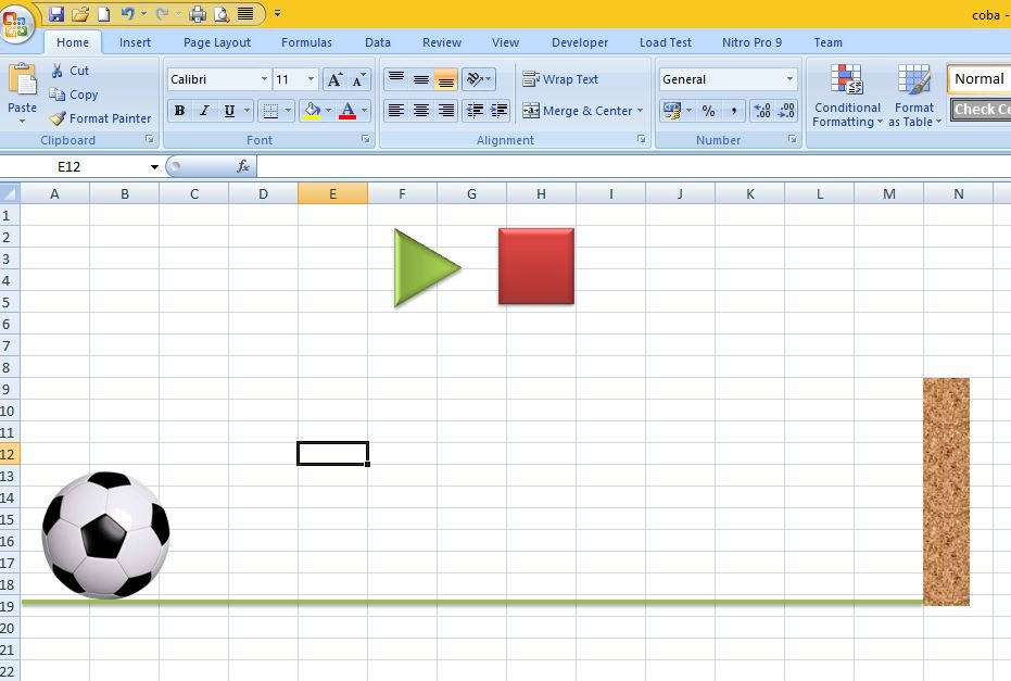 Tutorial Basic Animation With Vba Excel — Steemit