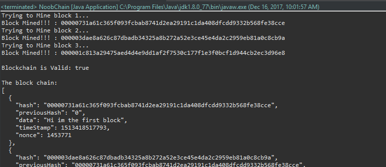 Creating Your First Blockchain with Java. Part 1. — Steemit