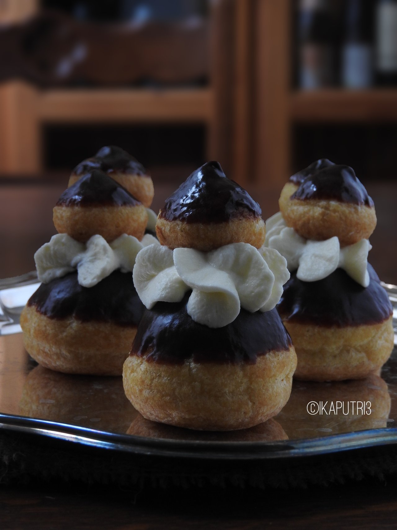 Sunday Baking: Religieuse with Chantilly and Chocolate (a French ...