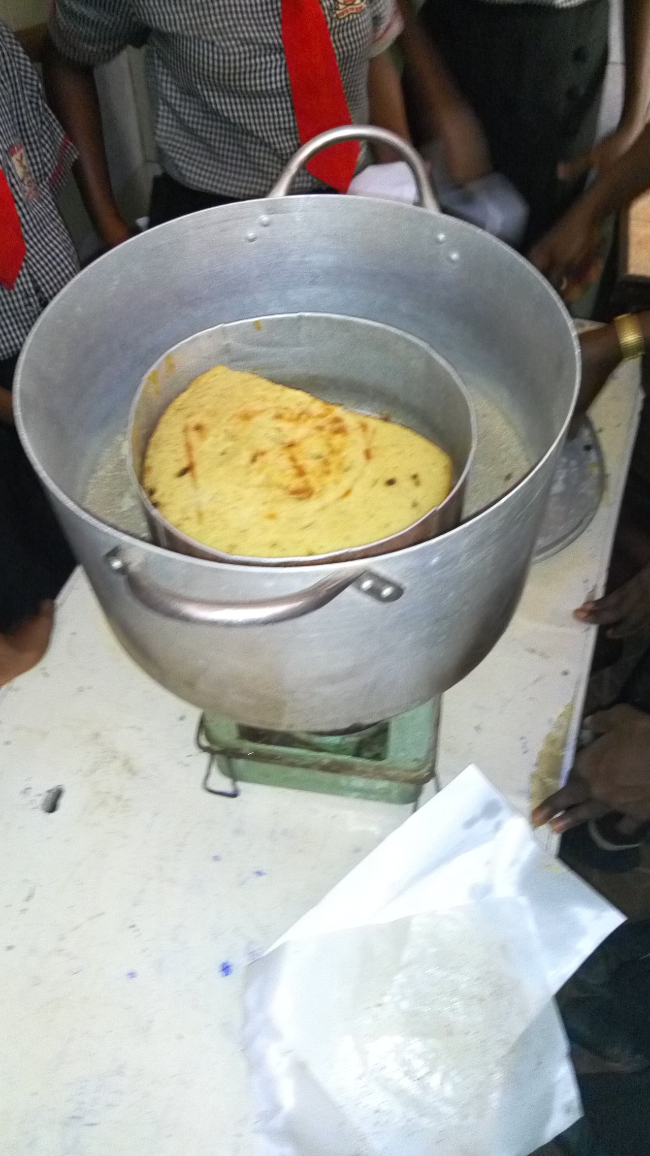 CAKE MADE FROM SAND OVEN — Steemit