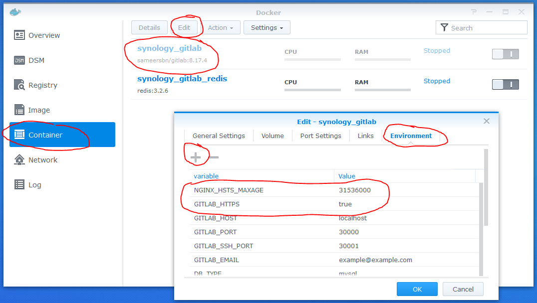Let's Encrypt SSL certificate for GitLab with Docker on Synology — Steemit