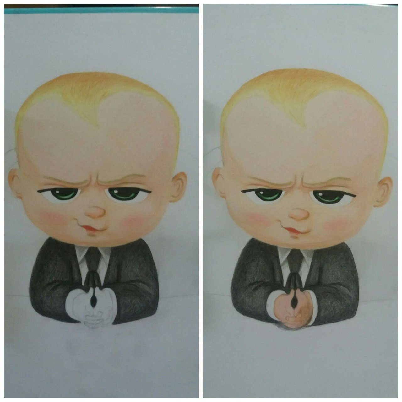 How to Draw Boss Baby Step by Step - Pease Heathence