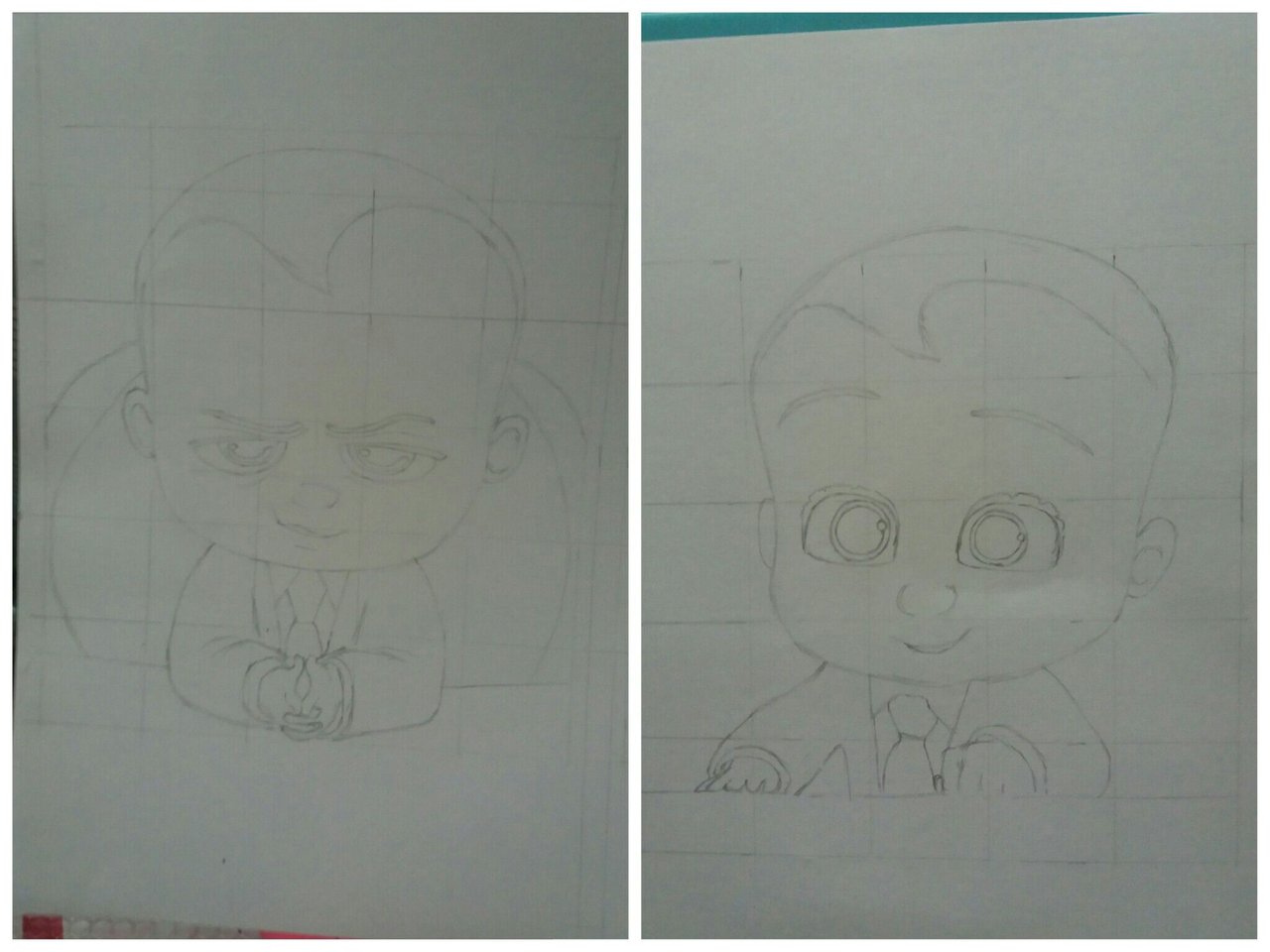 How to Draw Boss Baby Step by Step - Pease Heathence