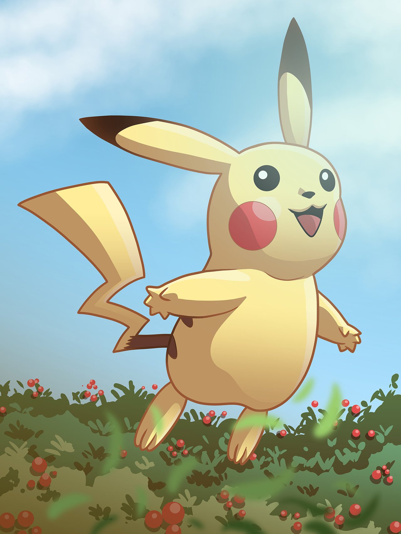 Surprise, Pikachu! Original Pokemon Fan Art [Process Drawing] — Steemit