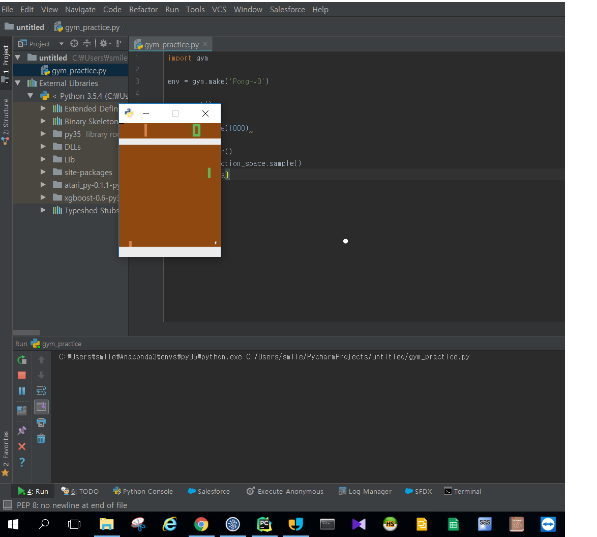 How to install the gym (atari) on python 3.5 in Windows 10, 윈도우10에 gym ...