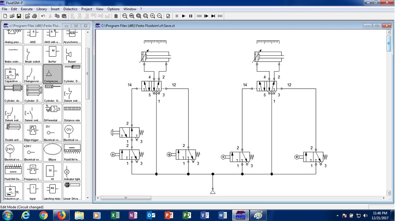 Pneumatic control circuit design using FluidSim: A step-by-step guide ...