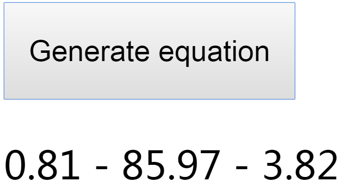 JavaScript automatically generate equation for kids — Steemit JavaScript automatically generate equation for kids — Steemit