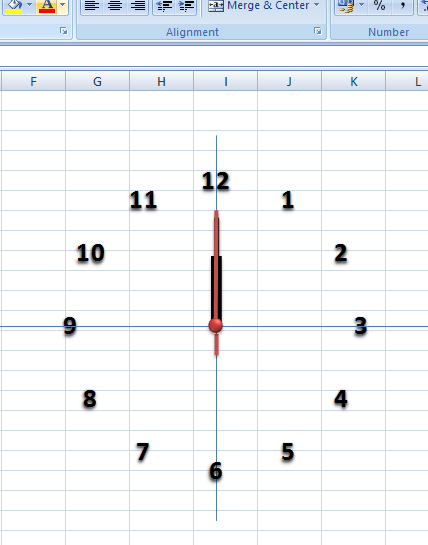 Tutorial How To Create Analog Oclock With Vba Excel — Steemit