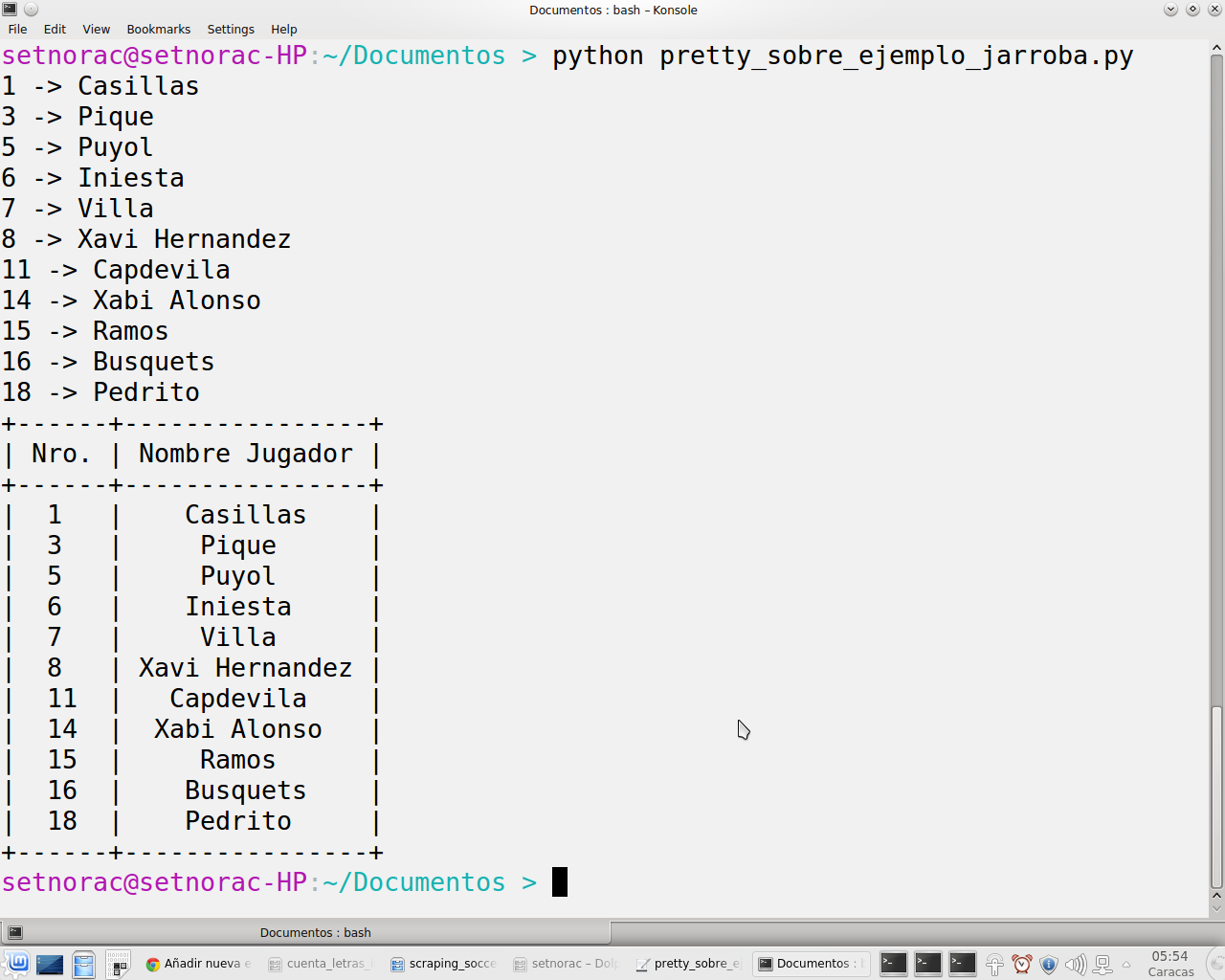 Python imprimir Tablas formateadas Facilmente — Steemit