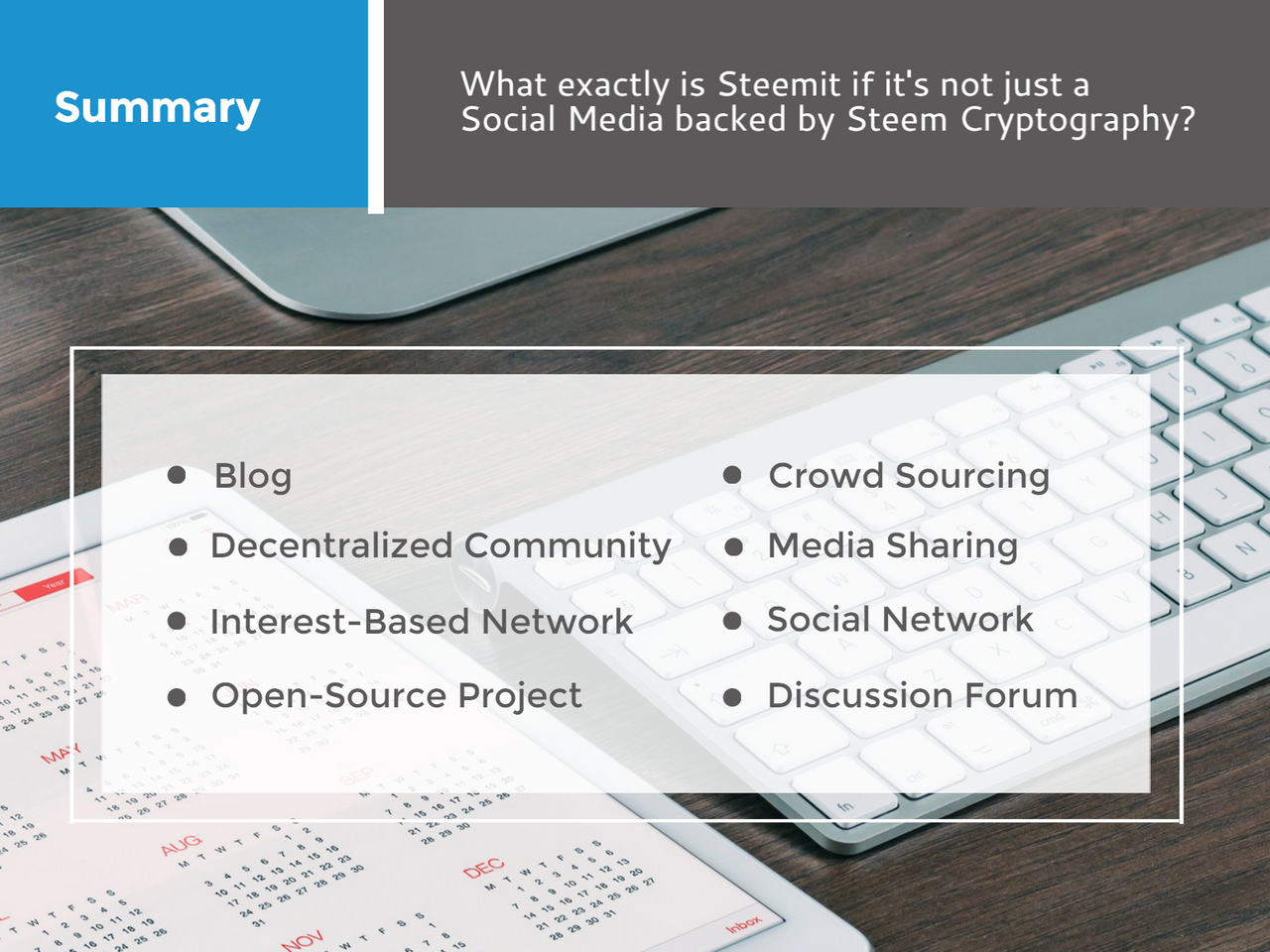 Steem Guide : What's So Special about Steemit Infographic — Steemit