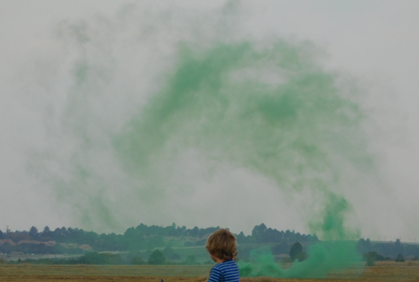 Helicopter downdraft