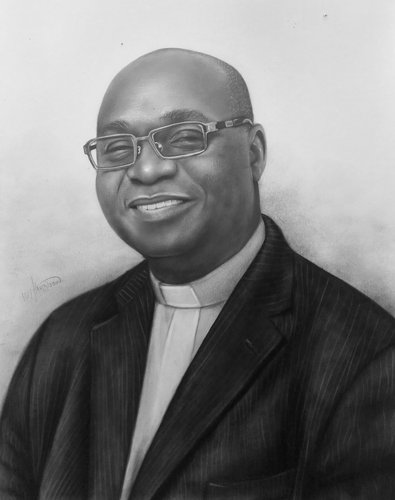 A REALISTIC DRAWING OF A PASTOR