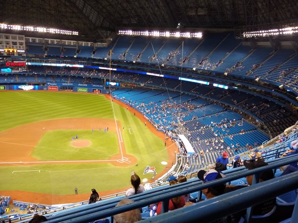 My first baseball game!