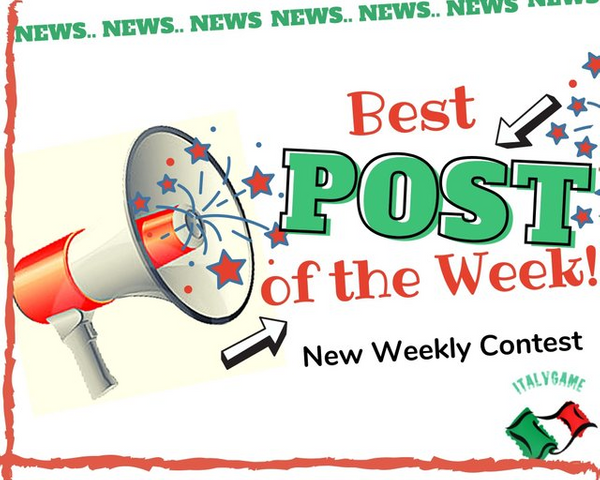 📣 THE BEST POST OF THE WEEK #22nd WEEK 📣 IL POST MIGLIORE ...