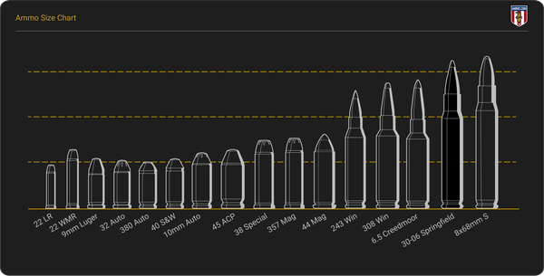 Ammo Size Chart: Know What You’re Holding Based On Its Size
