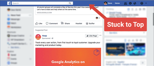 How can you benefit from sticky headers on your website? Dos and do...
