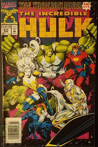 Comic Books from the 90s - The Incredible Hulk from 1994