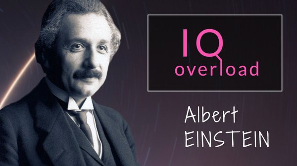 #3 IQ overload: Albert Einstein