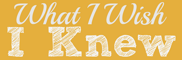 10 Things I wish I knew Challenge