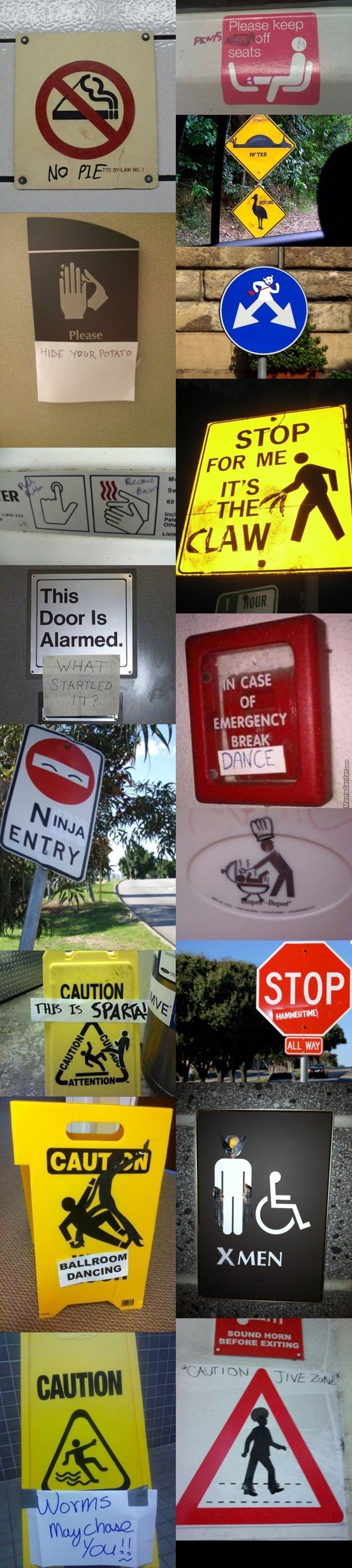 The 17 Most Creative Ways People Have Turned Boring Signs Into ... The 17 Most Creative Ways People Have Turned Boring Signs Into ...