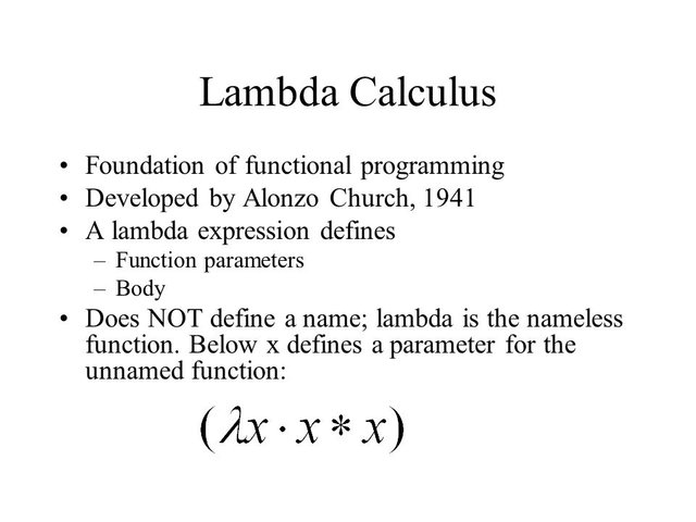 (IJCH) If a computer program was an electrical circuit, Lambda Calculus builds its transistors ...