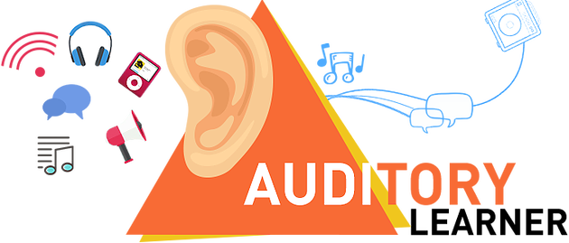 auditory learner clipart
