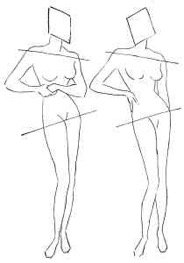 how to draw clothes on a body