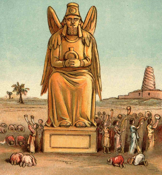 Marduk God Statue