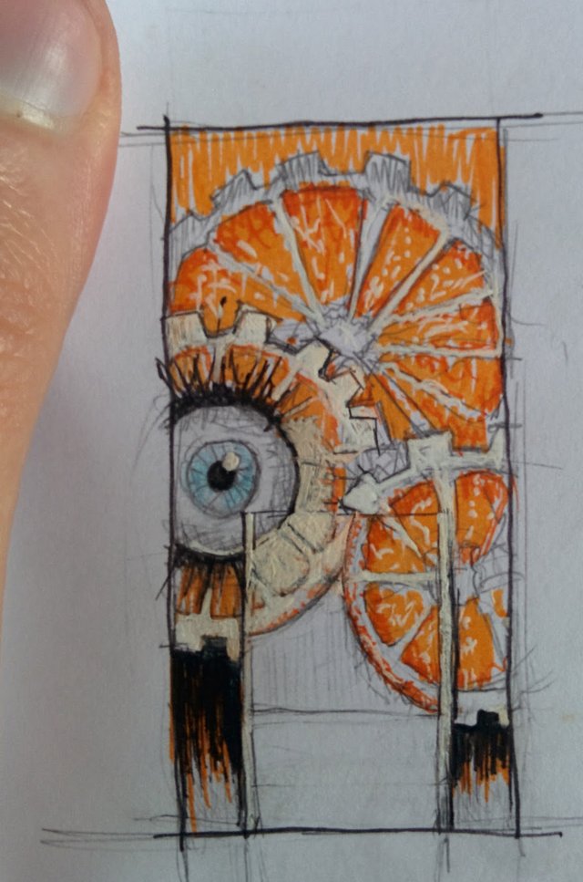 A Clockwork Orange Art Eye