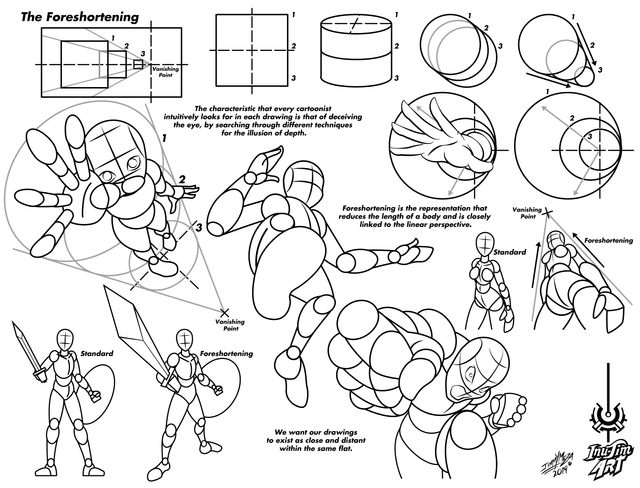 Foreshortening Drawing Techniques