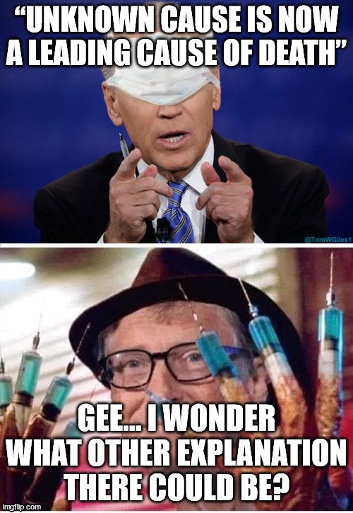 Fatal trend of "Unknown Causes of Death" continues!💉