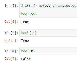 Boolean Veri Tipi - Python Dersleri (Tutorials) — Steemit