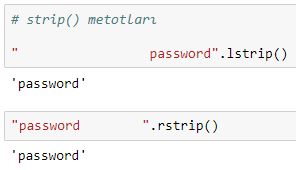 String Metotları #3 - Python Dersleri (Tutorials) — Steemit