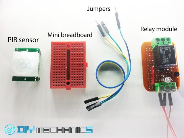 PASSIVE INFRARED RAY SENSOR- MOTION DETECTOR — Steemit