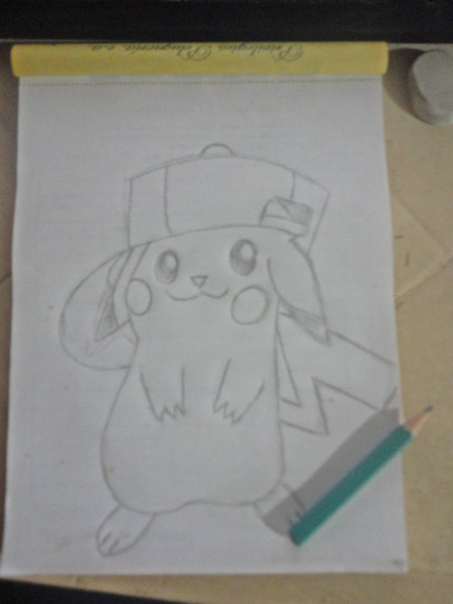 Dibujando Pikachu