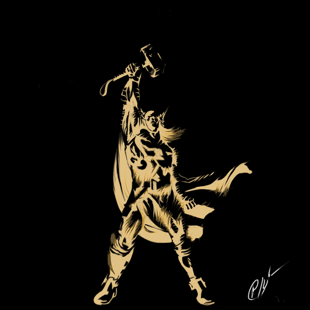 Thor Stencil
