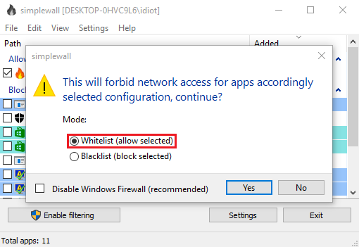 Use Simplewall To Simplify Firewall On Windows Simplewall 3.8.6