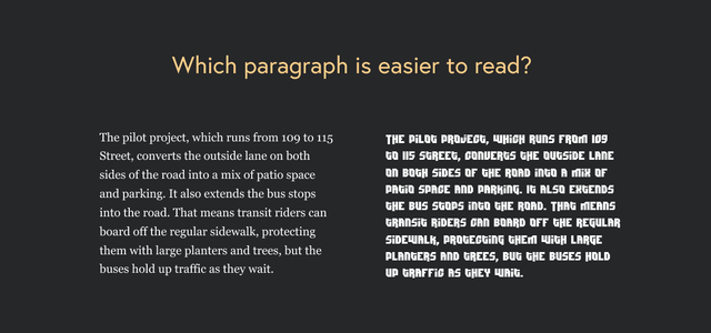 02.03 - Display vs Text Type - The Foundation of Typography — Steemit